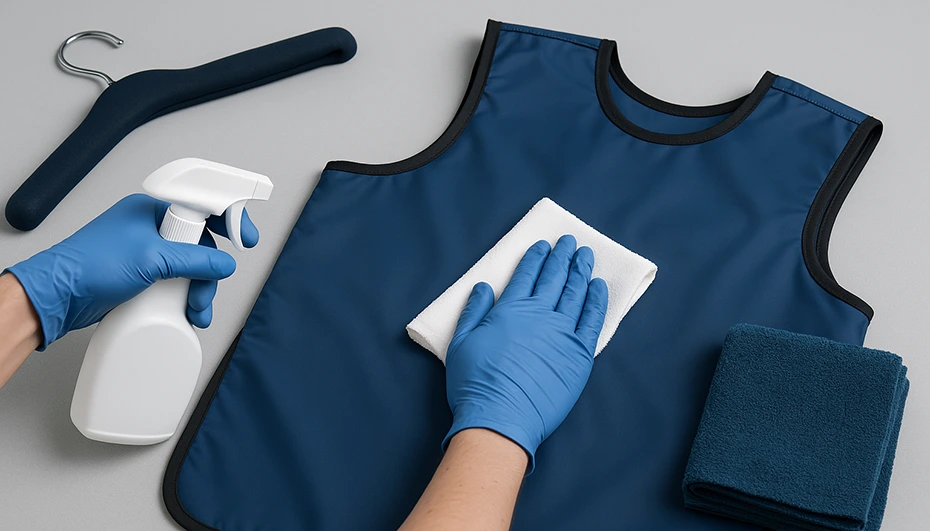 How to Care for an X-ray Apron? Cleaning and Storage | Coradika